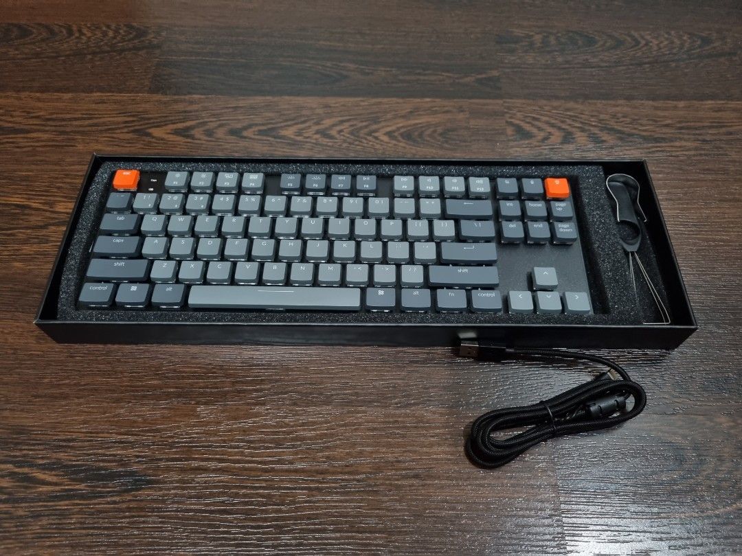 Keychron K1 V5 TKL Wireless RGB Low Profile Keyboard, Computers & Tech, Parts & Accessories ...