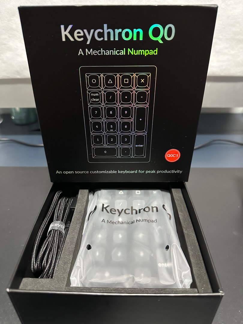 Keychron Q0 Numpad, Computers & Tech, Parts & Accessories, Computer ...