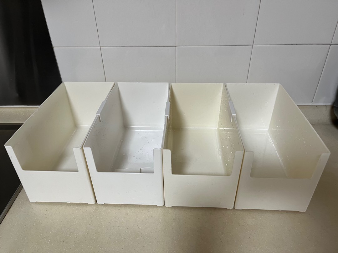 Kitchen organise boxes, Furniture & Home Living, Home Improvement ...