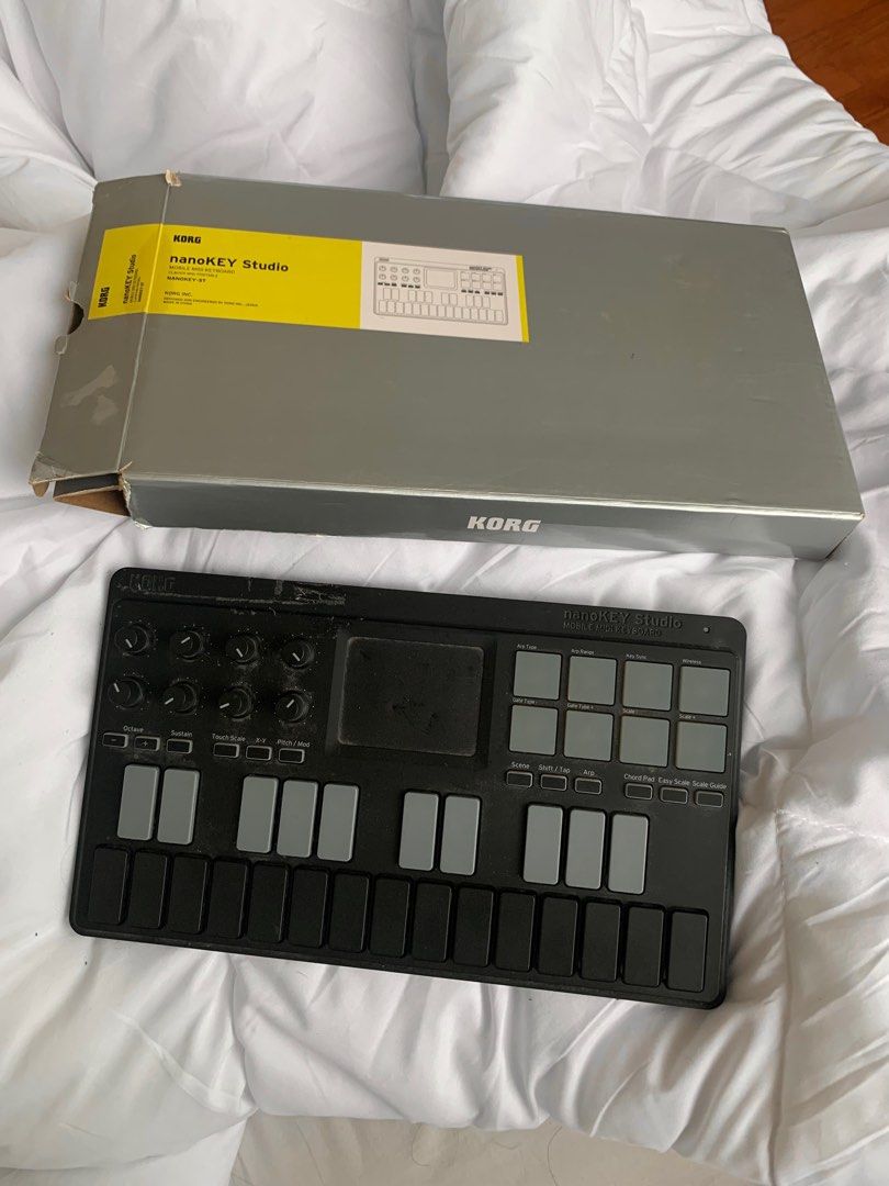 Korg nanoKEY Studio Mini Bluetooth Midi Controller / Keyboard, Hobbies ...
