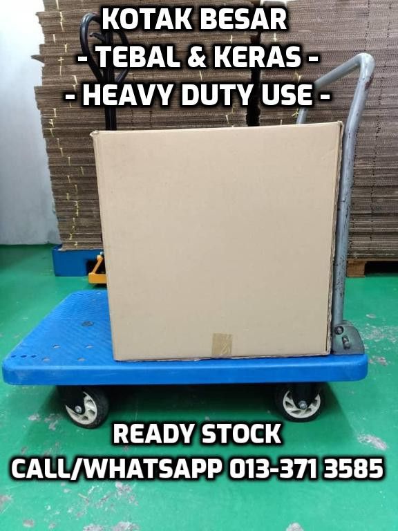 Kotak BESAR pindah/ BIG boxes/ moving box, Everything Else, Others on ...