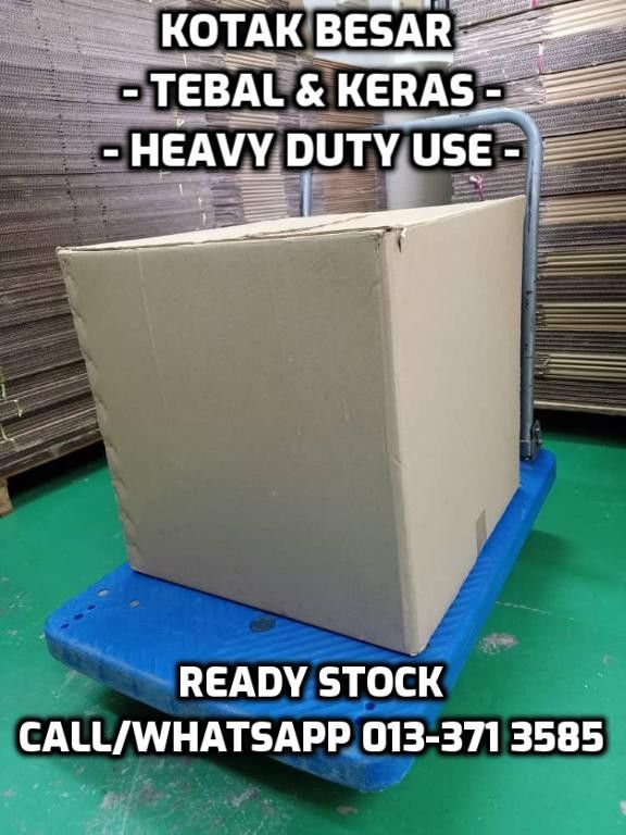 Kotak BESAR pindah/ BIG boxes/ moving box, Everything Else, Others on ...