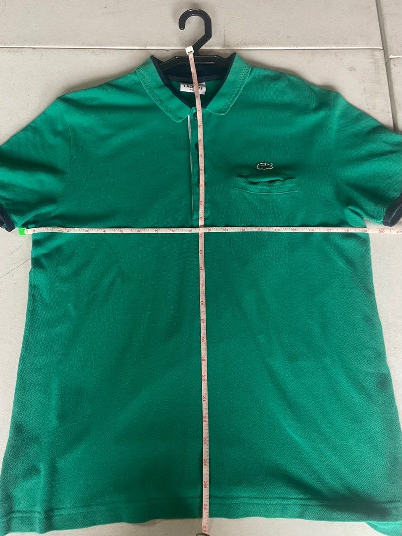 Lacoste Light Green Polo Shirt, Men's Fashion, Tops & Sets, Tshirts ...