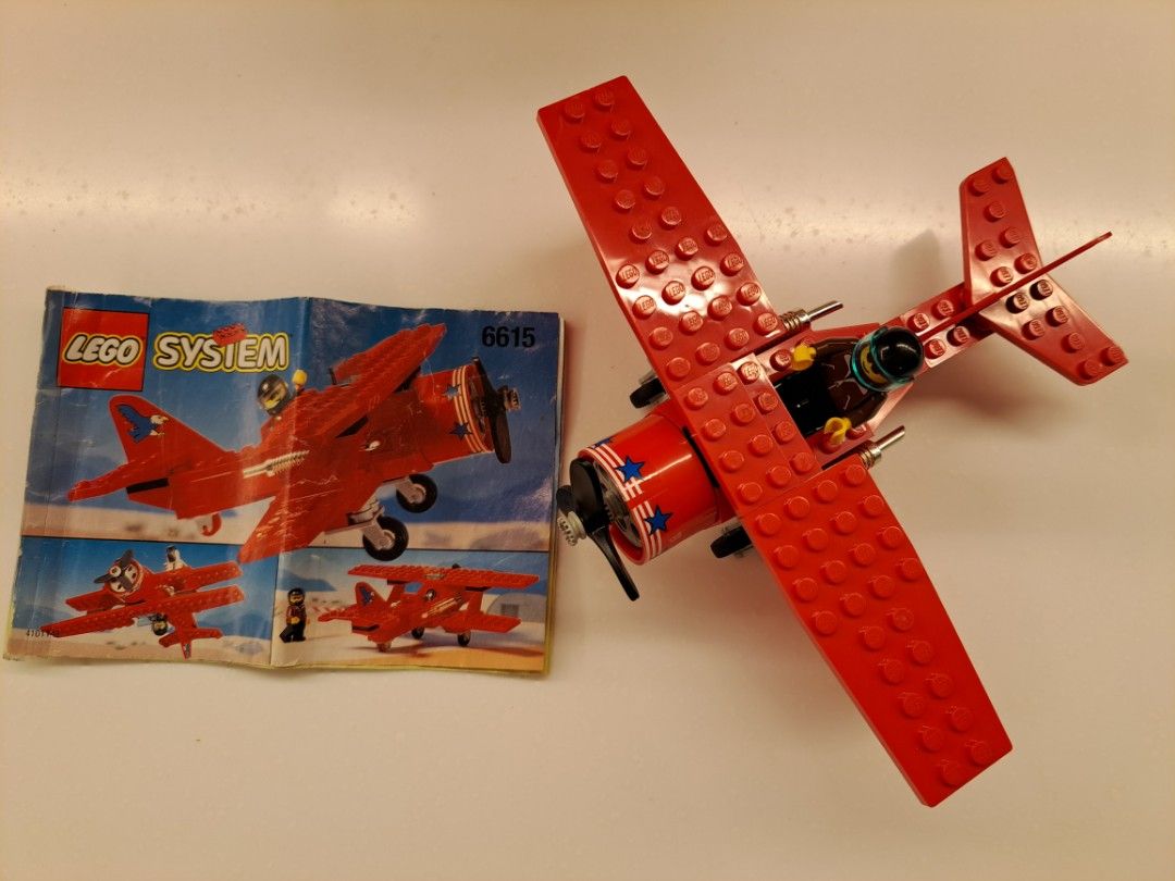 LEGO 6615 Eagle Stunt Flyer - 1996 vintage complete set, Hobbies & Toys ...
