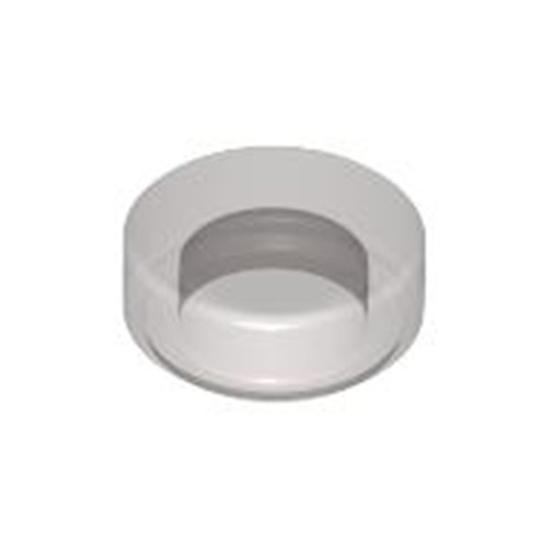 LEGO Parts 35380 / 98138 Flat Tile 1x1 Round Transparent Brown (Smoke ...