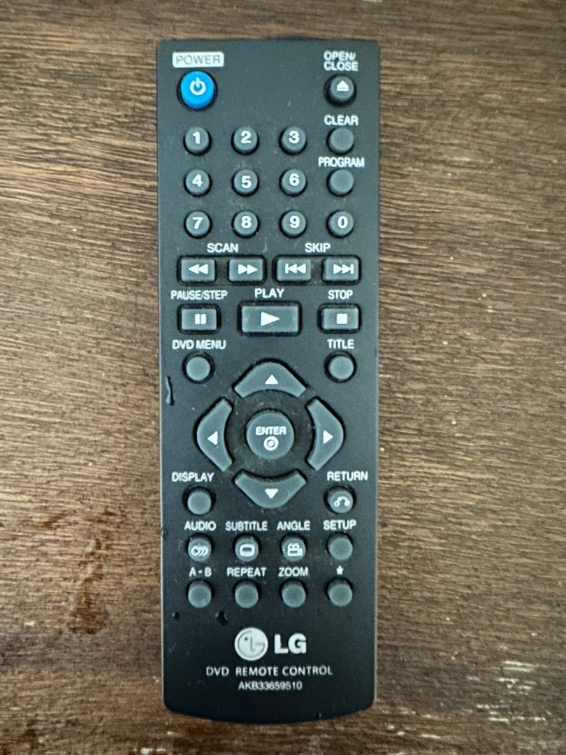 LG DVD Remote Controller, TV & Home Appliances, TV & Entertainment ...