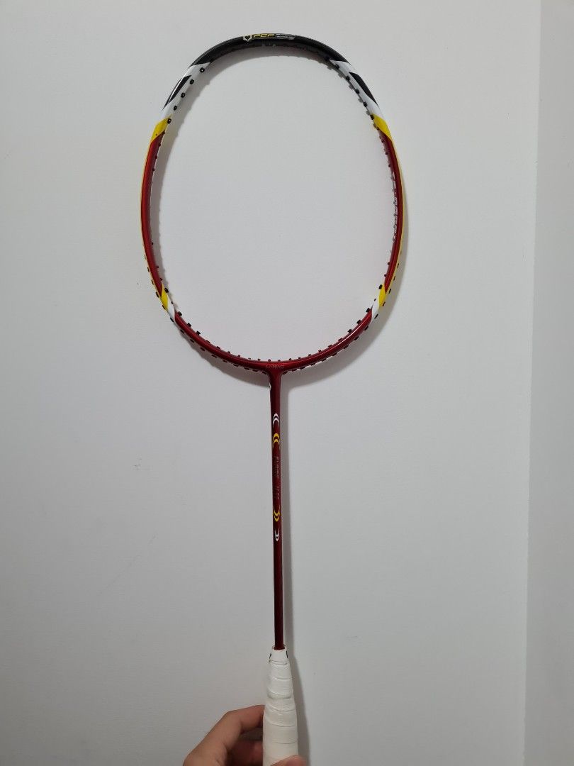 Li Ning N55 flame 1st Gen badminton racket, Sports Equipment, Sports ...