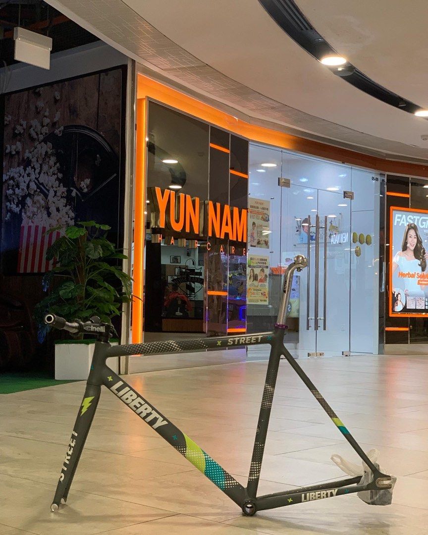 Liberty street v3 frameset for fixie / track, Sports Equipment ...