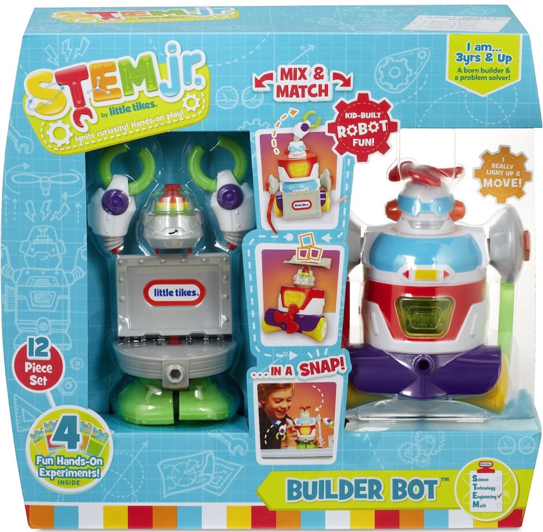 Little Tikes Builder Bot Toy, Hobbies & Toys, Toys & Games on Carousell
