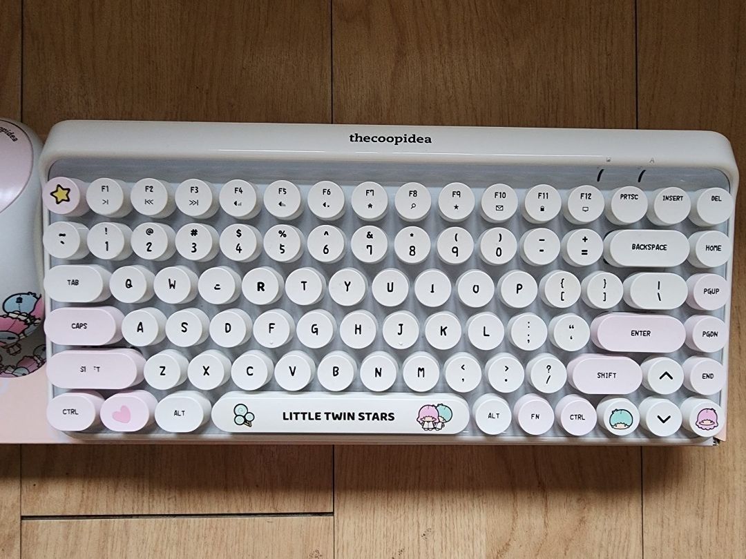 Little Twin Stars Wireless Keyboard and Mouse Set, Computers & Tech ...