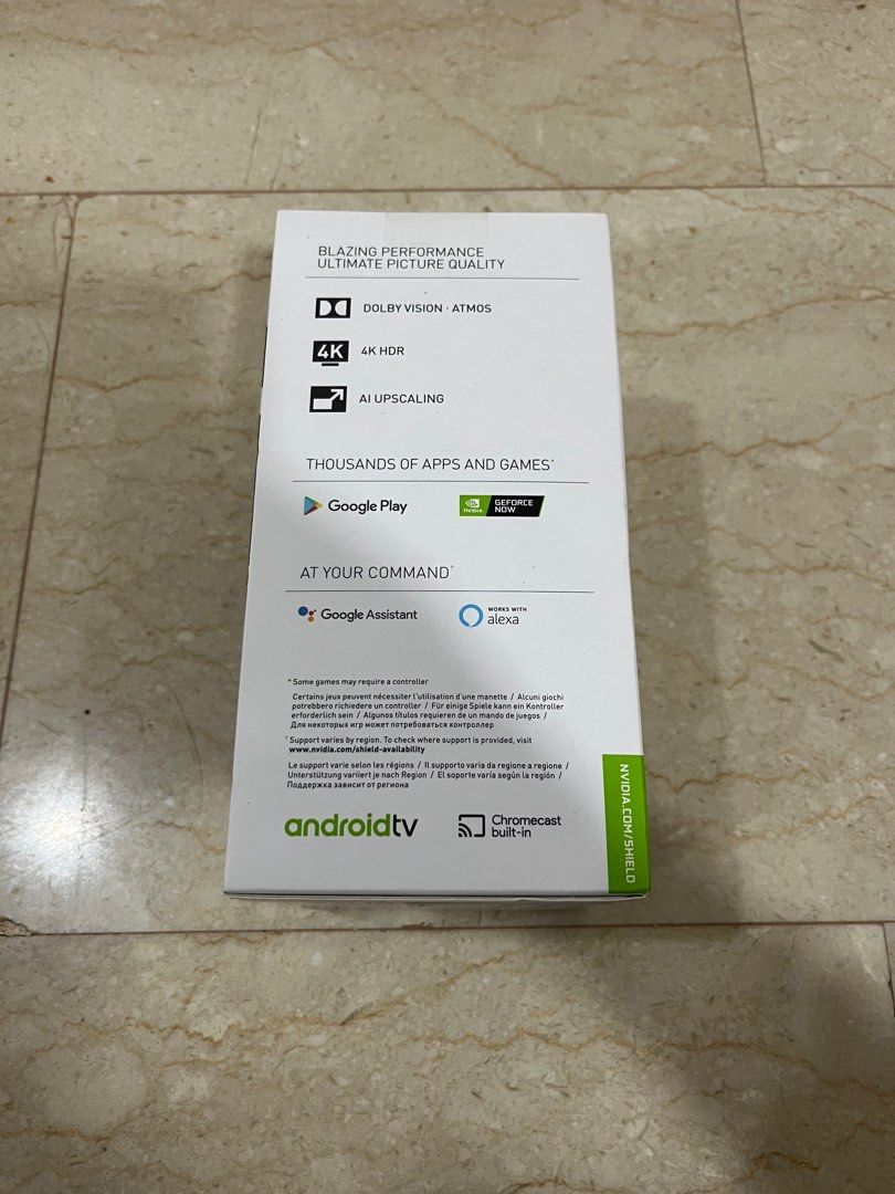 Nvidia Shield 4K HDR Android Tv Streaming Box & Gaming Console (2019 ...