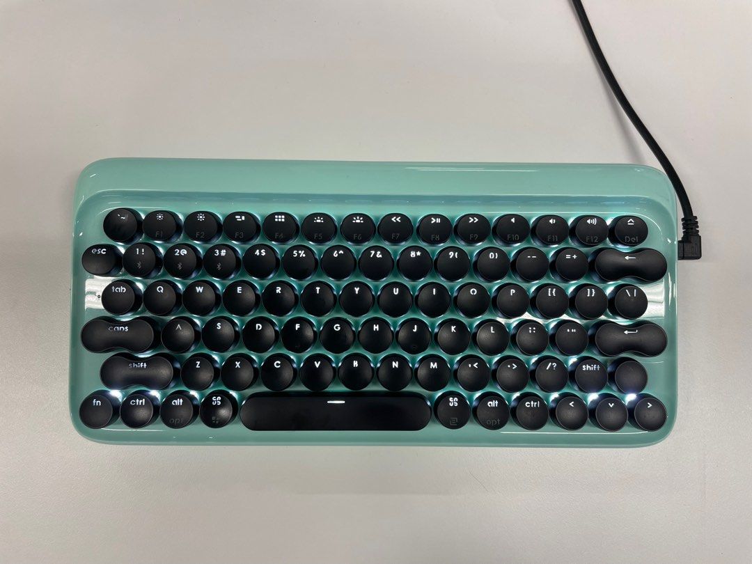 Lofree DOT Typewriter Inspired Bluetooth Mechanical Keyboard Blue ...