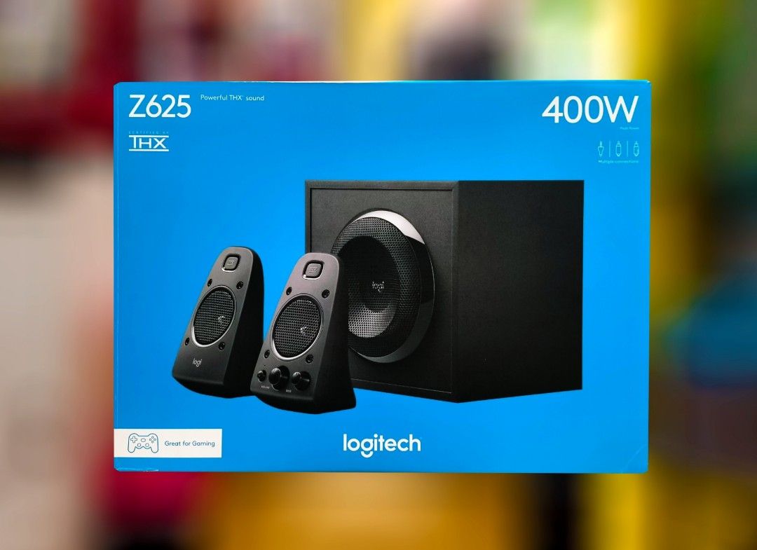 LOGITECH Z625 POWERFUL THX SOUND GAMING SPEAKER, Audio, Soundbars, Speakers & Amplifiers on ...