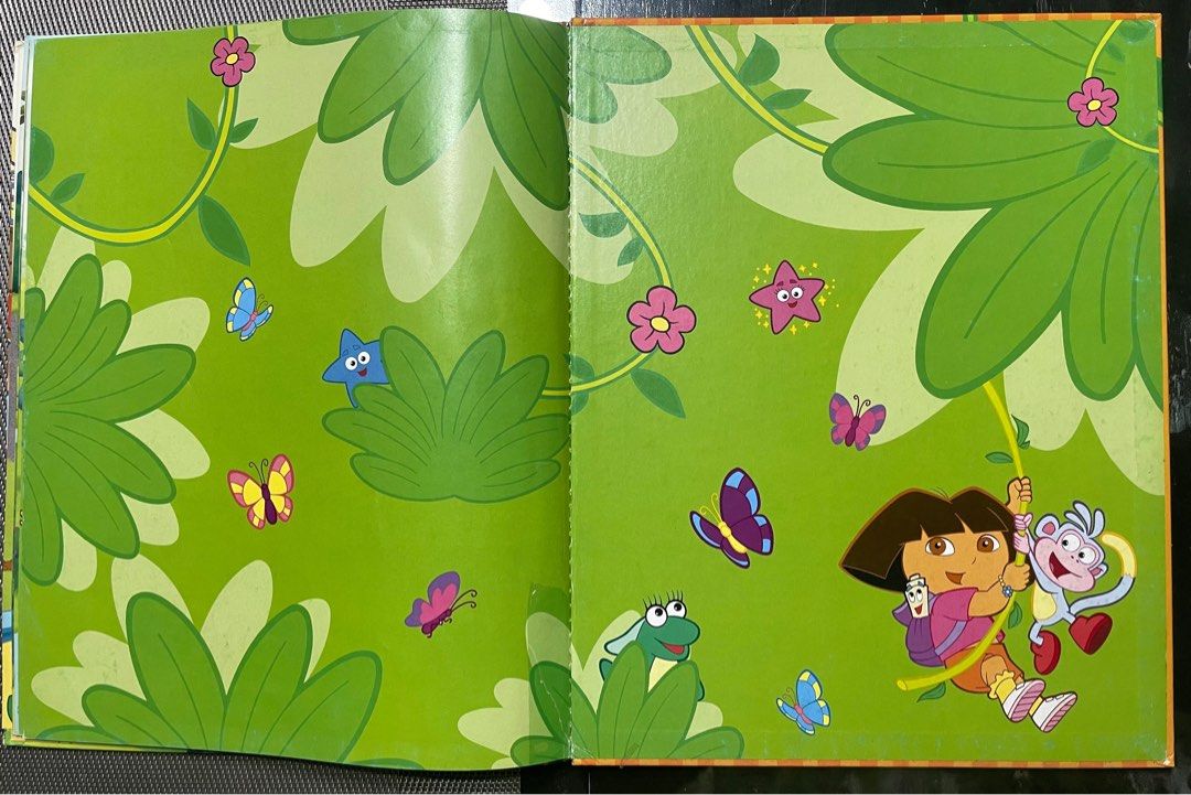 Look and Find Dora Scavenger Hunt book for girls on Carousell