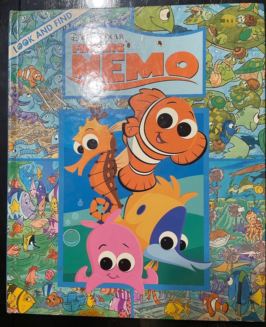Look and Find Finding Nemo book for kids, Hobbies & Toys, Books ...