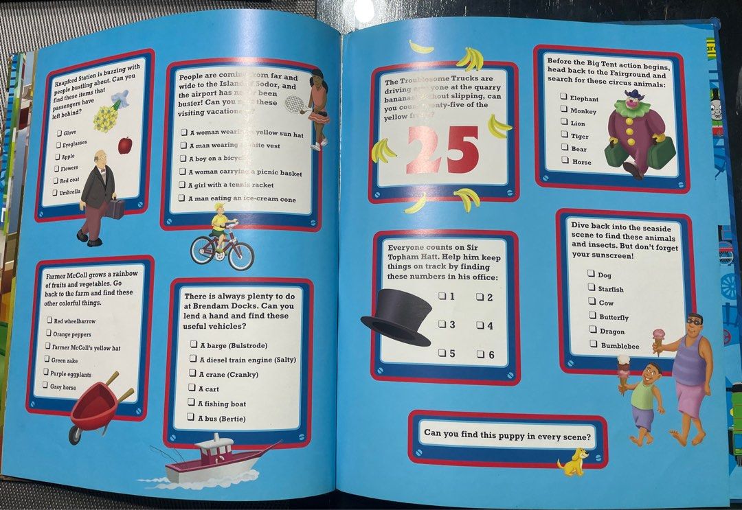 Look and Find Thomas and friends book for kids, Hobbies & Toys, Books ...