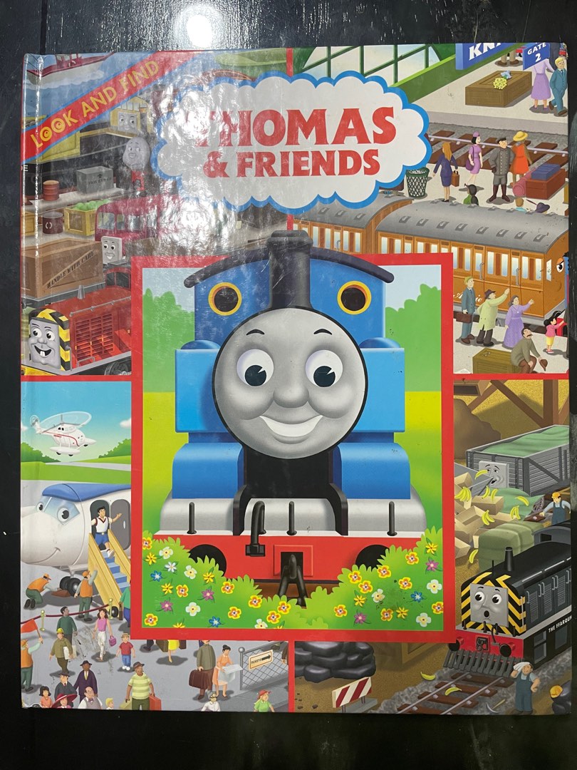 Look and Find Thomas and friends book for kids, Hobbies & Toys, Books ...