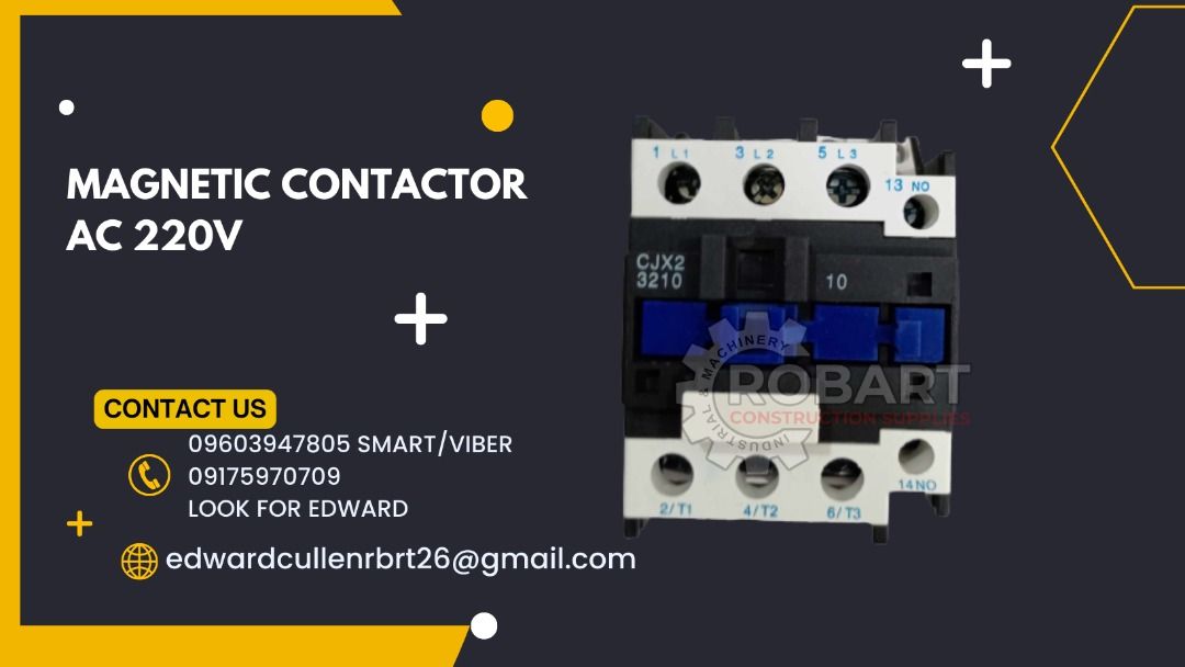 MAGNETIC CONTACTOR, Commercial & Industrial, Construction & Building ...