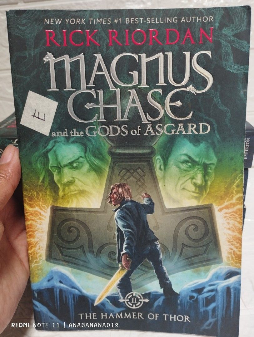 Rick Riordan - Magnus Chase and the Gods of Asgard, Hobbies & Toys ...