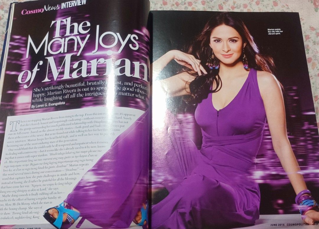 Marian Rivera Magazine Cosmo on Carousell