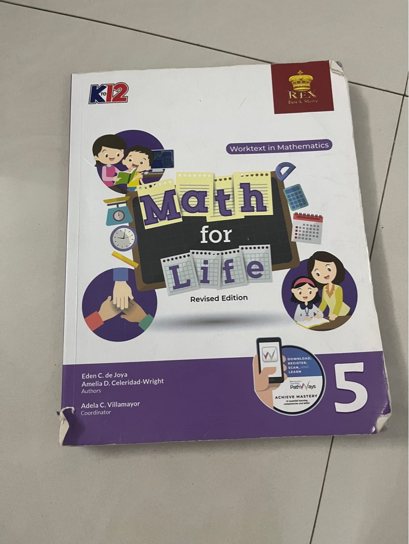 Math For Life 5, Hobbies & Toys, Books & Magazines, Textbooks on Carousell