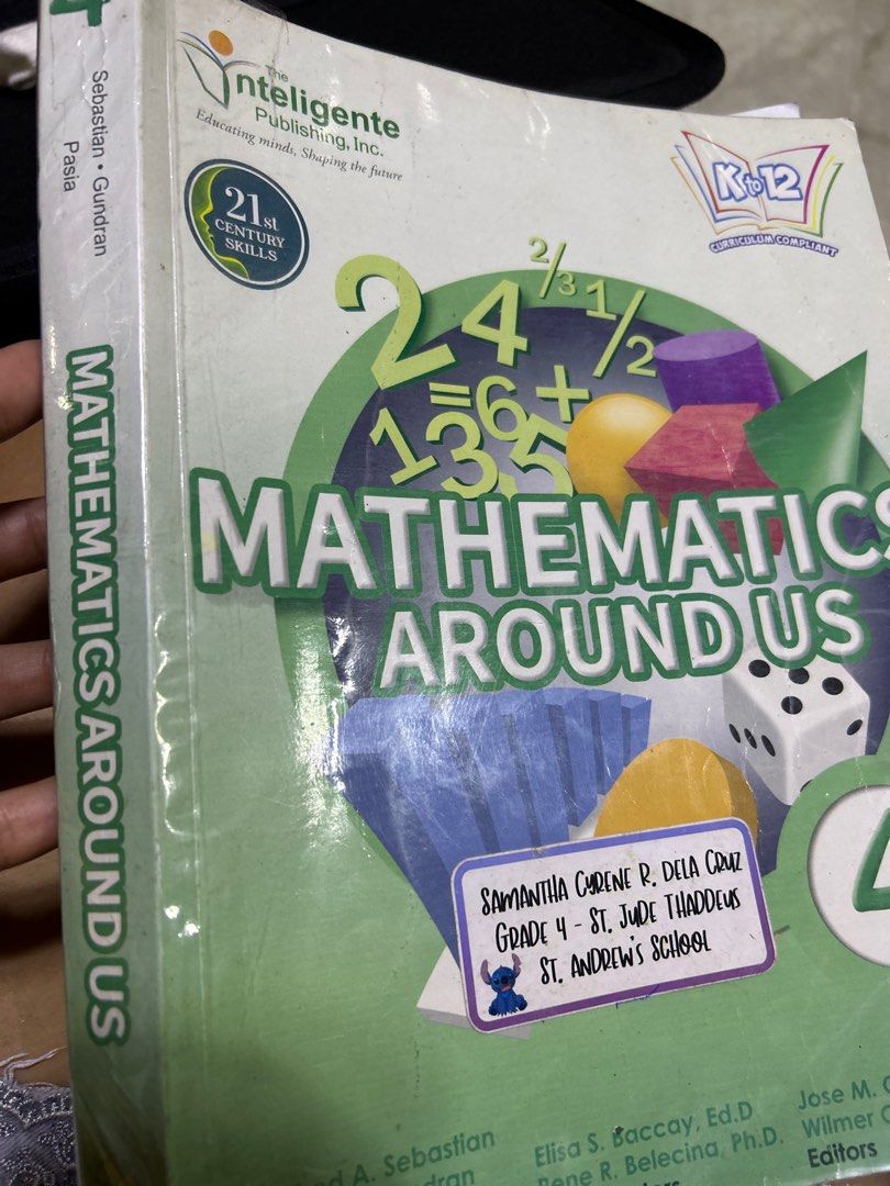 mathematics around us 4 on Carousell