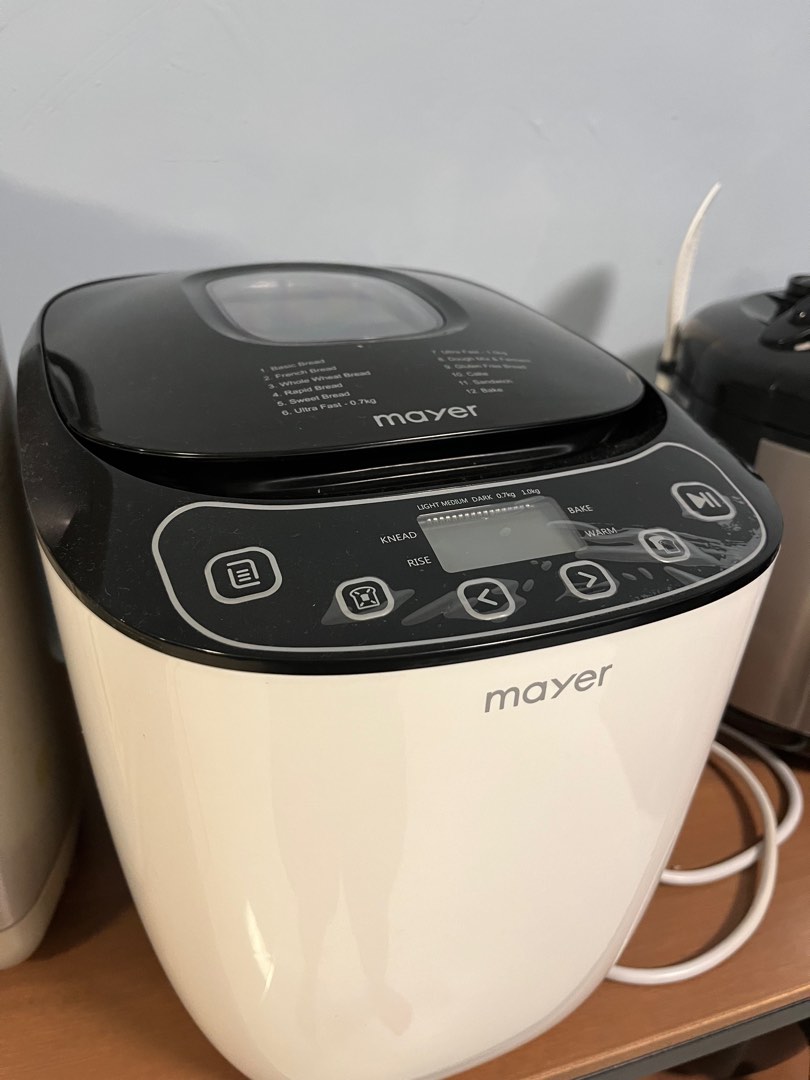 Mayer 1kg Breadmaker MMBM4406, TV & Home Appliances, Kitchen Appliances ...