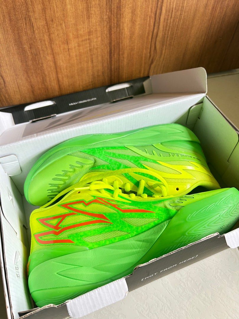 Puma MB.02 Slime (nickelodeon collab), Men's Fashion, Footwear ...