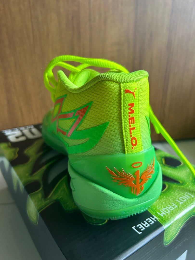 Puma MB.02 Slime (nickelodeon collab), Men's Fashion, Footwear ...