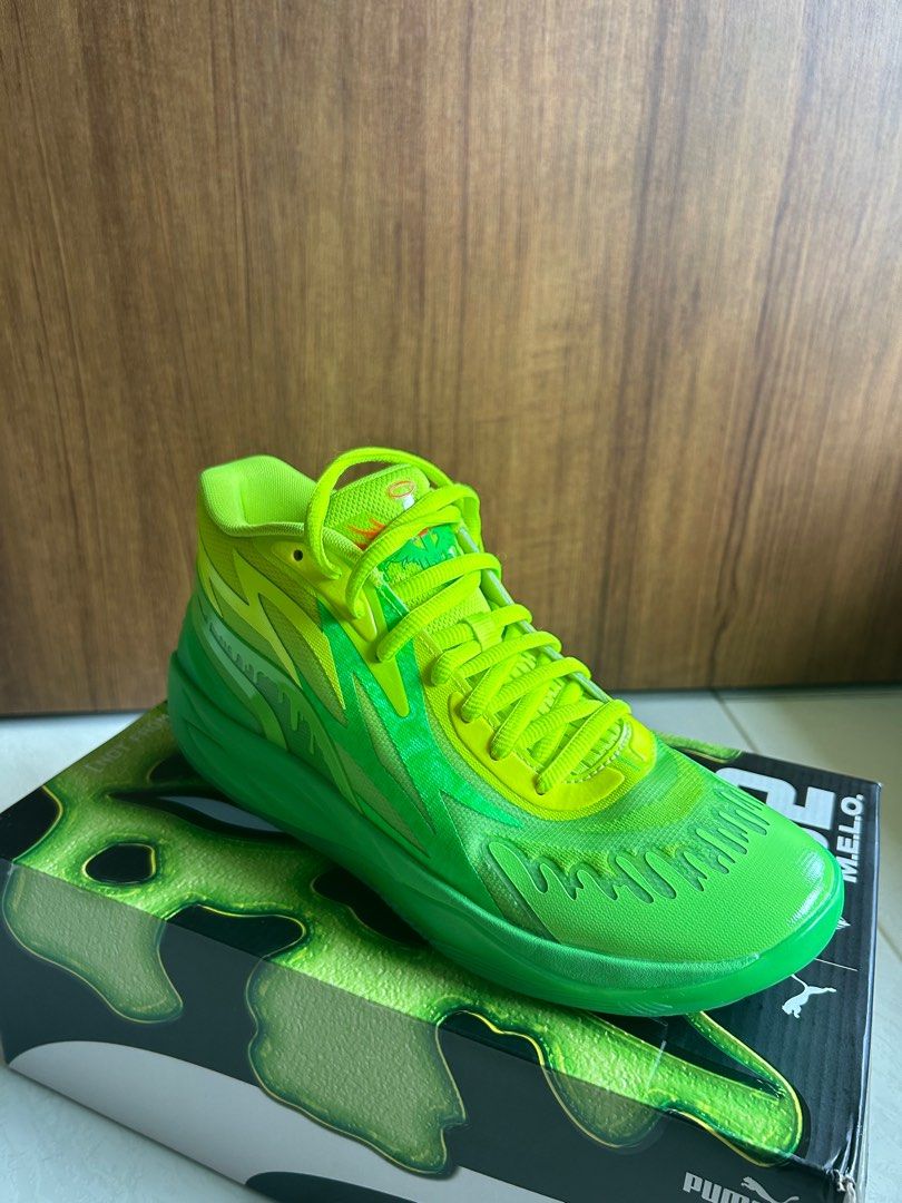 Puma MB.02 Slime (nickelodeon collab), Men's Fashion, Footwear ...
