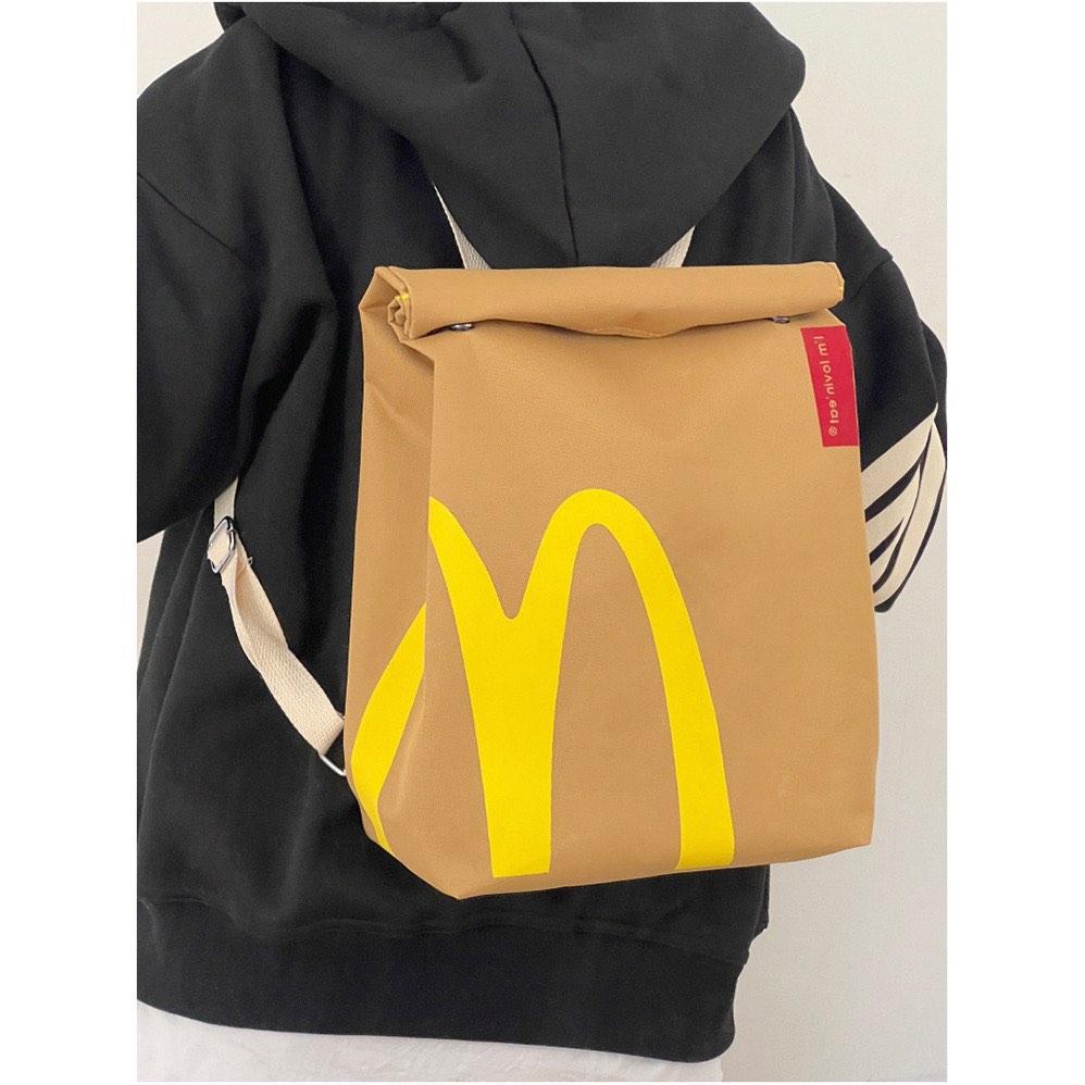 Mcdonald's Bag Backpack Large, Men's Fashion, Bags, Backpacks on Carousell