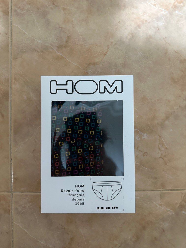 Men underwear- HOM Brief , Men's Fashion, Bottoms, New Underwear on Carousell