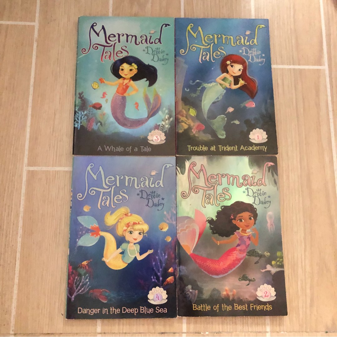Mermaid Tales by Debbie Dadey 4 Book Bundle on Carousell