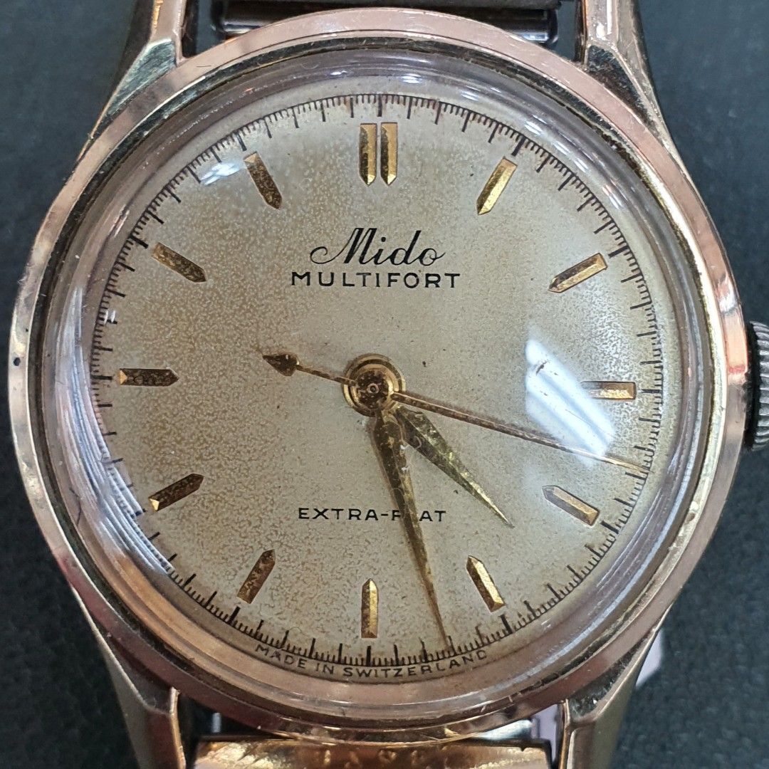 Mido Multifort Winding Vintage Watch 30mm, Women's Fashion, Watches ...