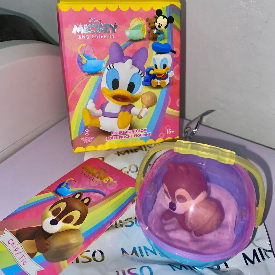 Miniso Disney Mickey and Friends Blind box Chip / Tic, Hobbies & Toys ...