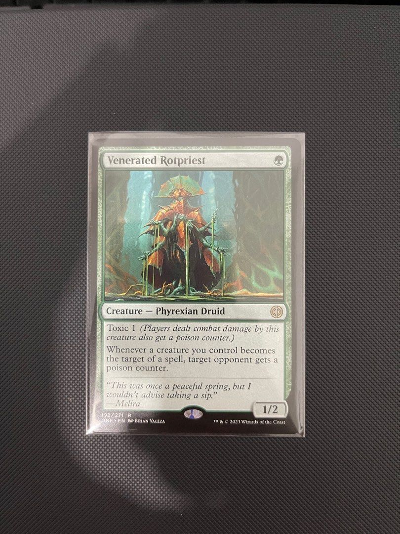 MTG Venerated Rotpriest, Hobbies & Toys, Toys & Games on Carousell