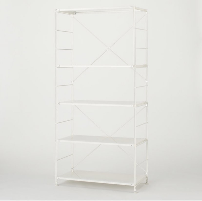 Muji steel shelf - large on Carousell