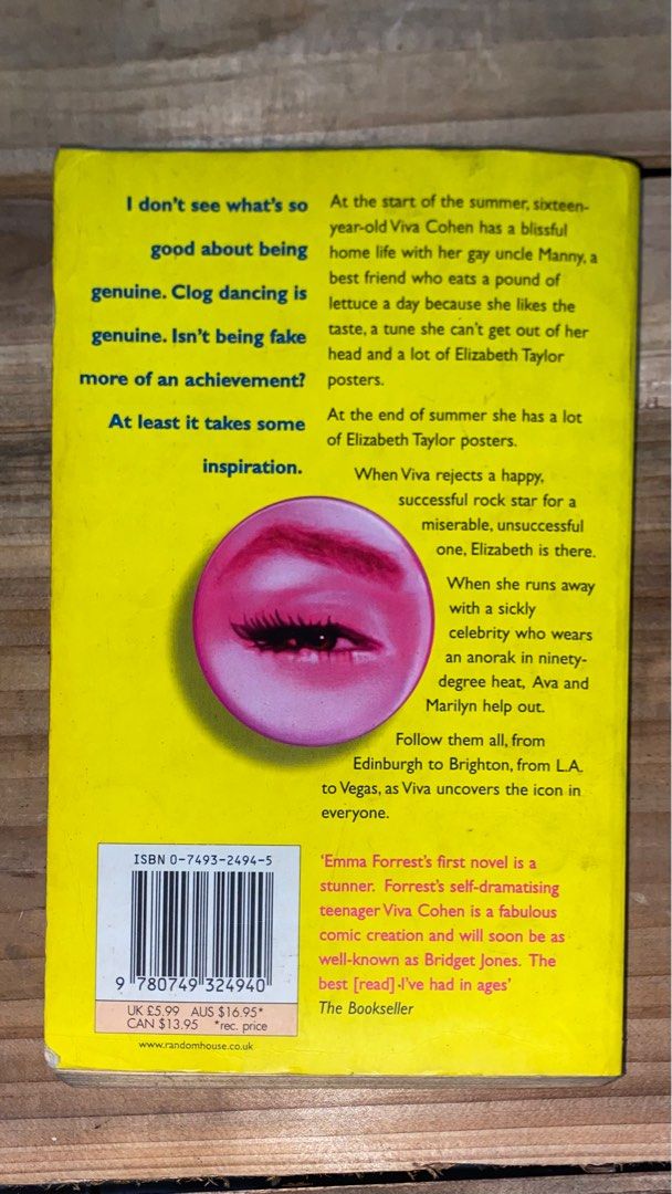 Namedropper by Emma Forrest, Hobbies & Toys, Books & Magazines, Fiction ...