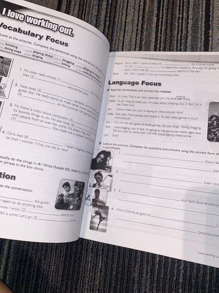 National Geographic Timezones Workbook 4 on Carousell