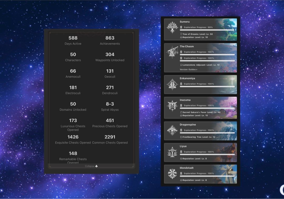 (RUSH) Genshin Impact AR 59 Asia Account with Welkin Alhaitham Yoimiya ...