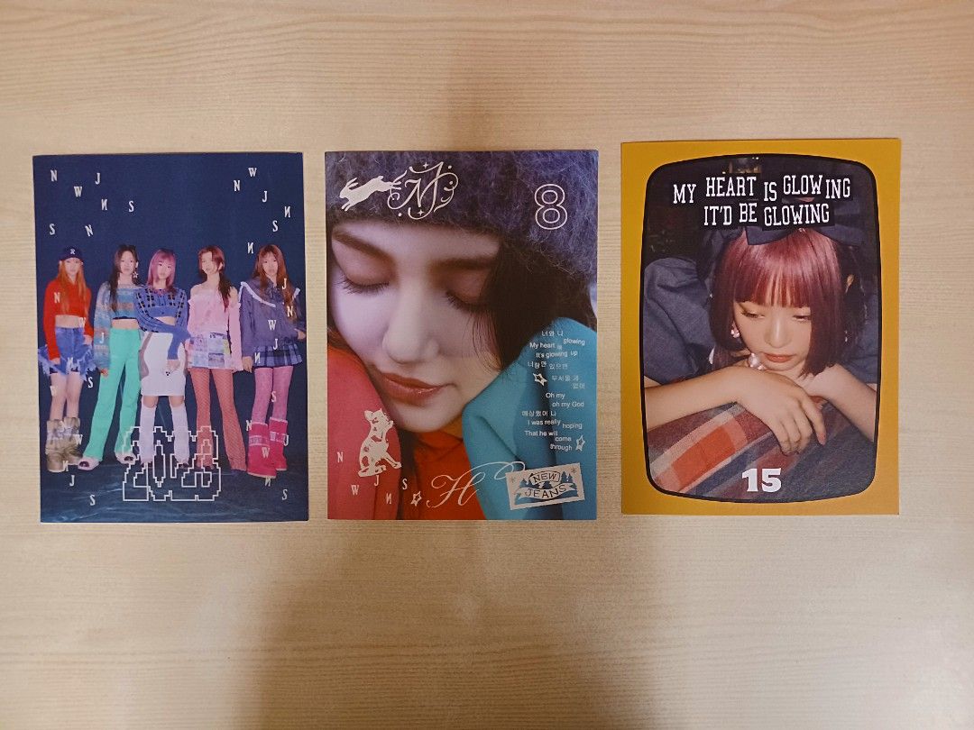 official new jeans kpop postcard, Hobbies & Toys, Memorabilia ...