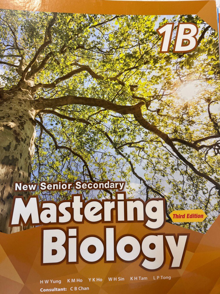 New senior secondary Mastering biology 3rd edition textbook book 1B｜bio ...