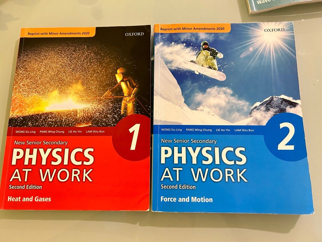 New Senior Secondary Physics At Work, 興趣及遊戲, 書本 & 文具, 教科書 - Carousell