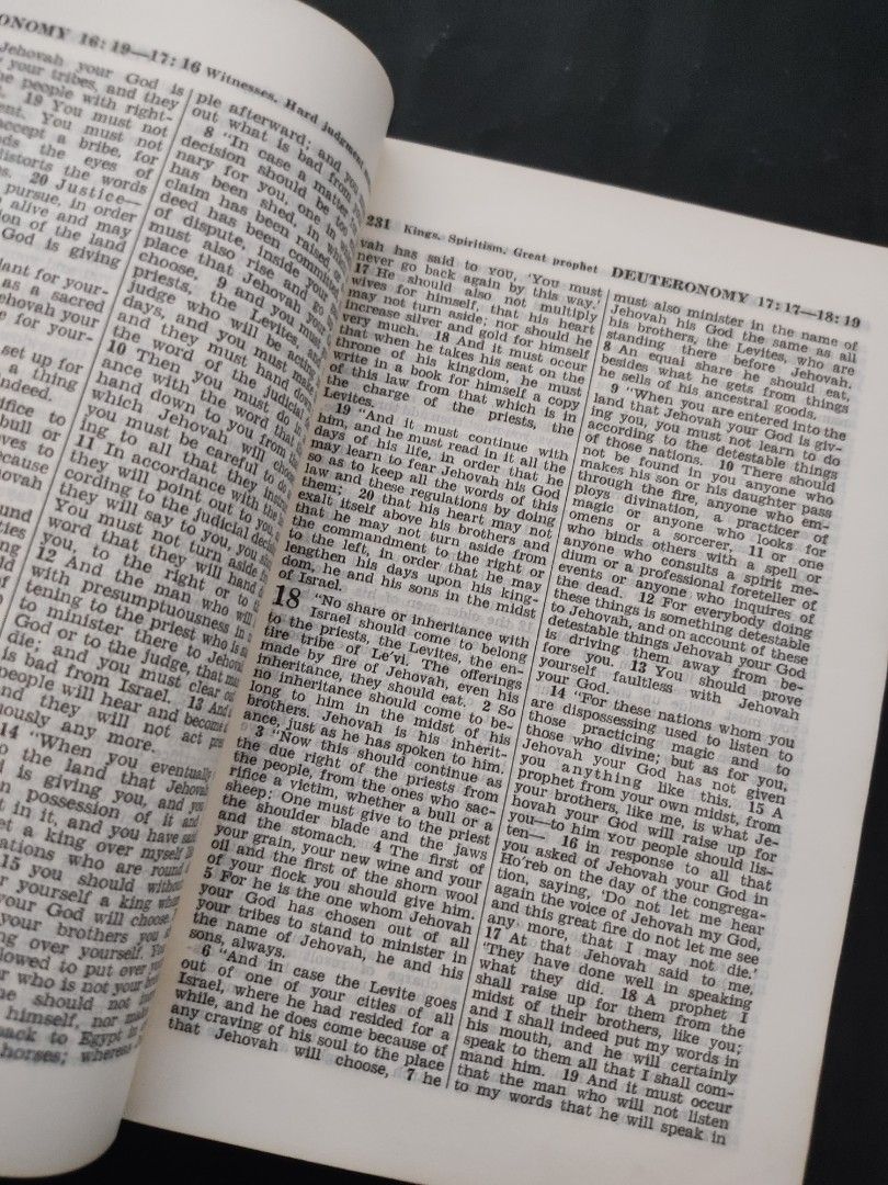 New World Translation of the Holy Scriptures (1961 Ed., Hardbound ...