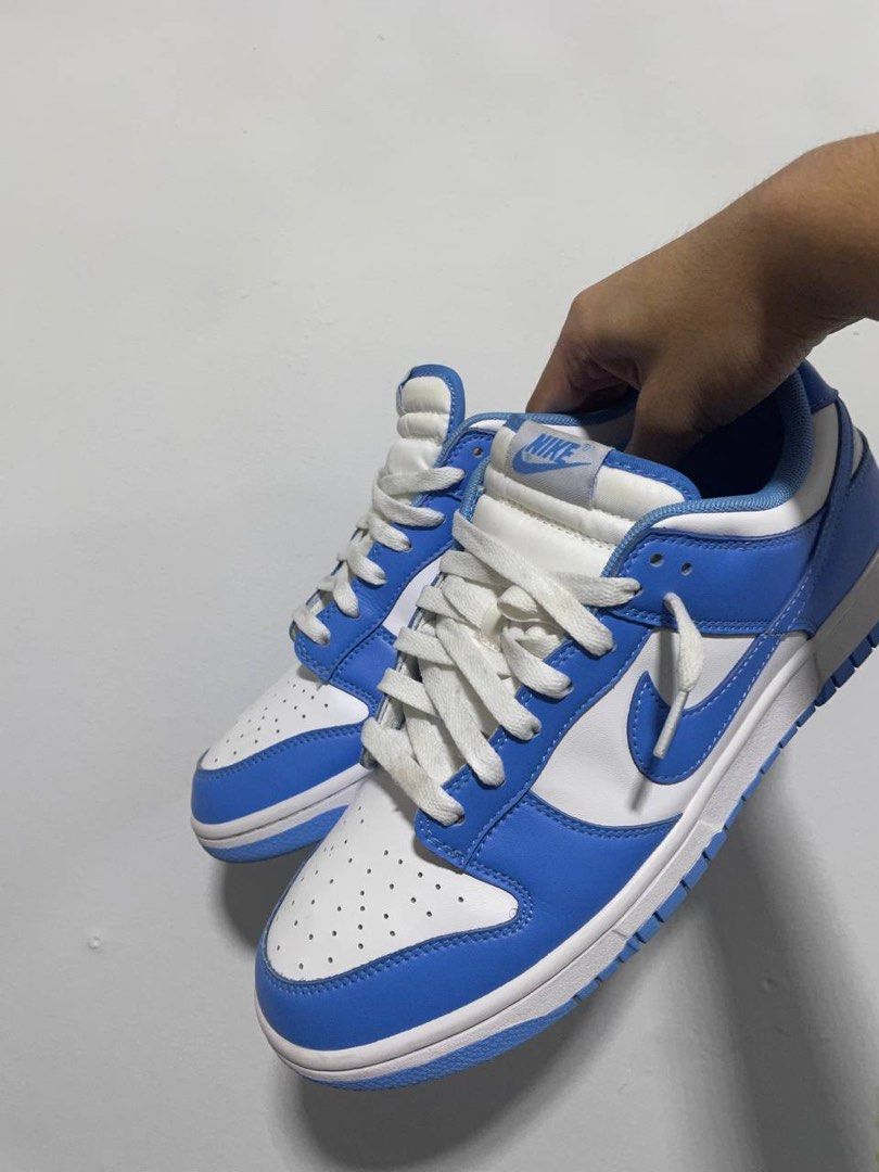 NIKE DUNKS LIGHTNING BLUE !, Men's Fashion, Footwear, Sneakers on Carousell