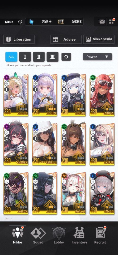 NIKKE Strongest Account on Carousell, Video Gaming, Video Games, Others on Carousell