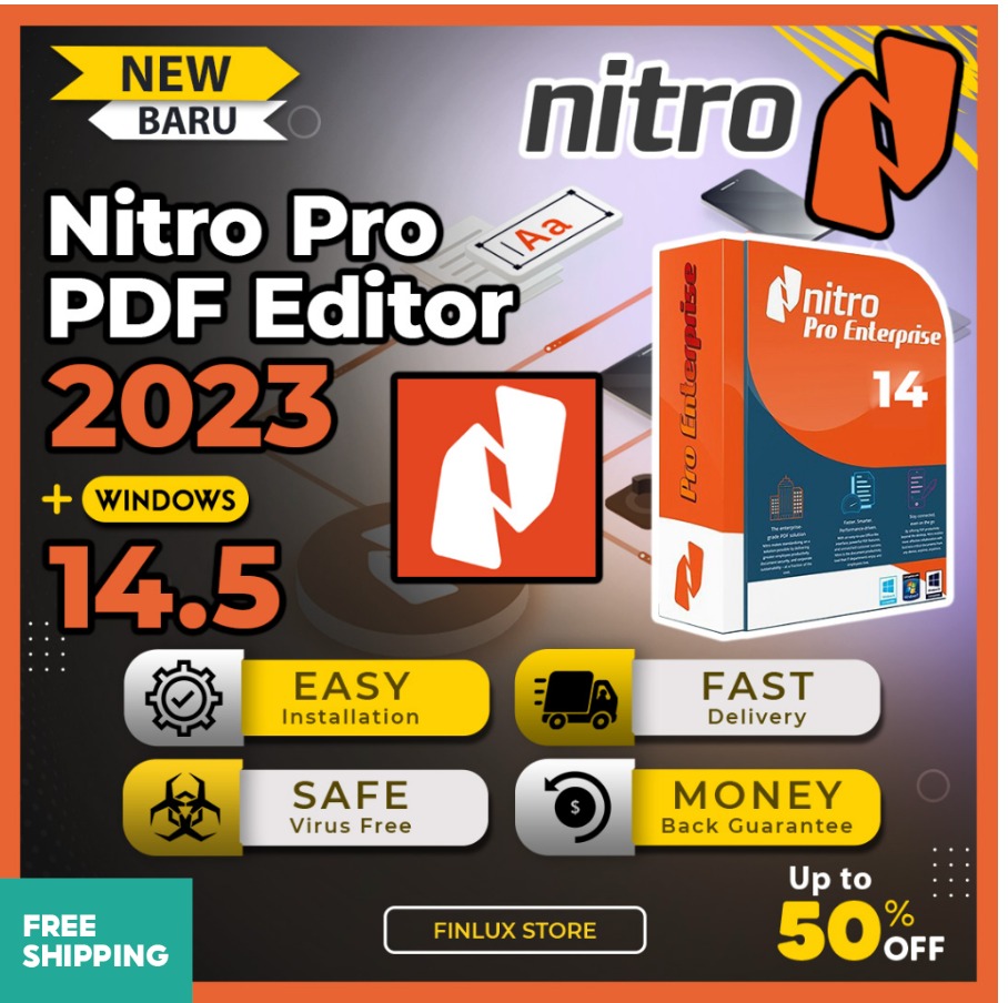 Nitro Pro Enterprise PDF v14.5.0.11 Latest 2023 Lifetime [ Win / Mac ...