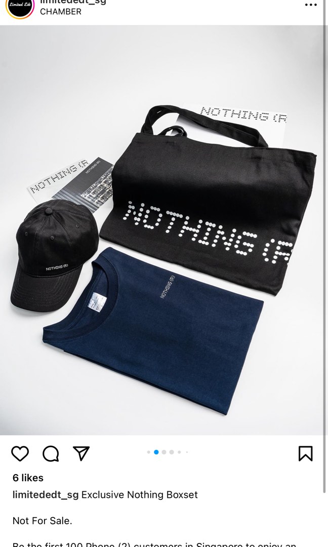 [Sold] Nothing Phone 2 with merchandise set, Mobile Phones & Gadgets ...