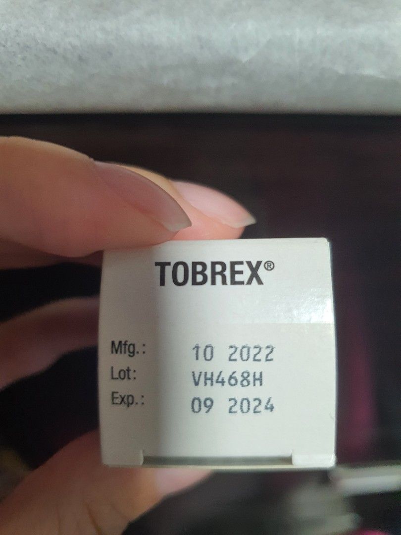 NOVARTIS Tobrex Sterile Ophyhalmic solution (Eyedrops), Beauty ...