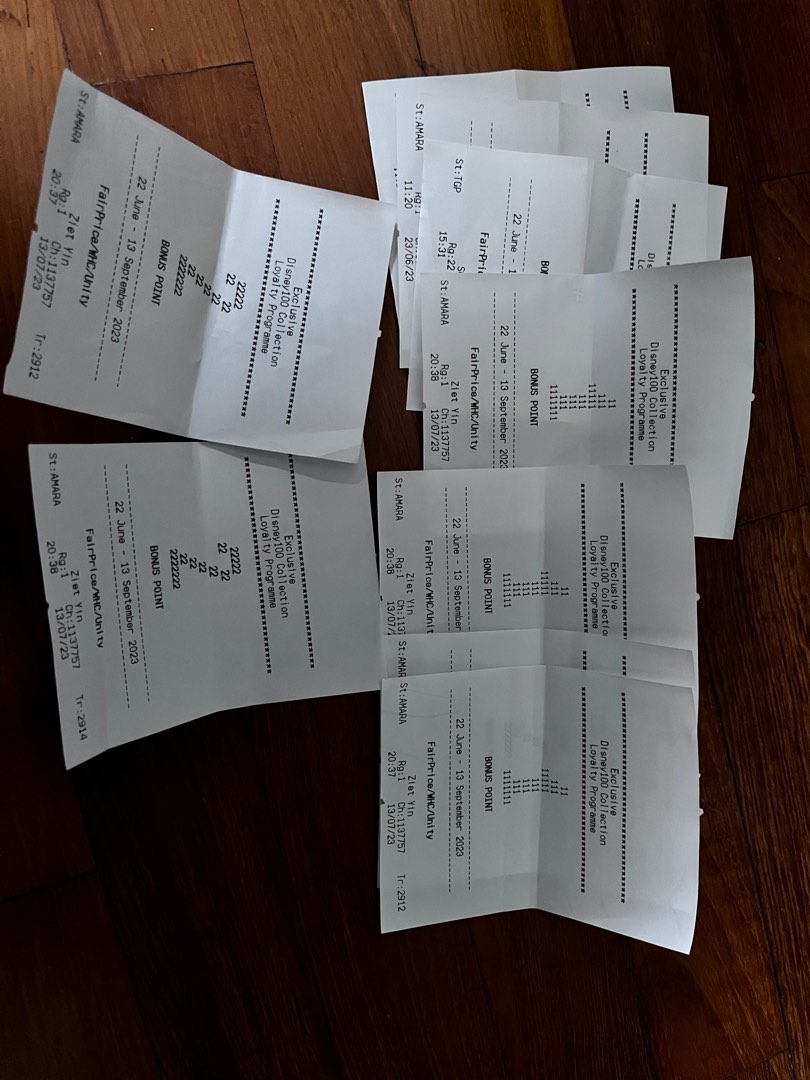 NTUC FairPrice Bonus Points, Tickets & Vouchers, Vouchers on Carousell